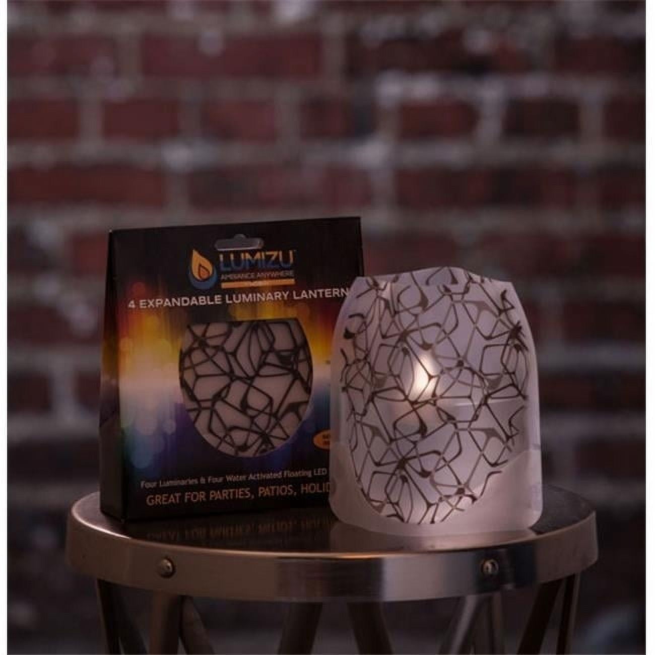 Modgy LUM3014 Lumizu Expandable Luminary Lantern IceIceBaby - Walmart.com