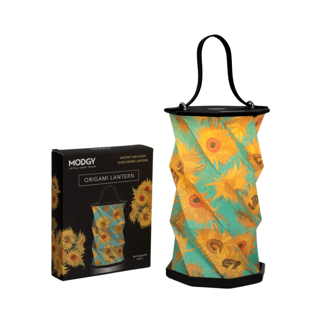 Modgy Van Gogh Sunflower Origami Lantern - Walmart.com