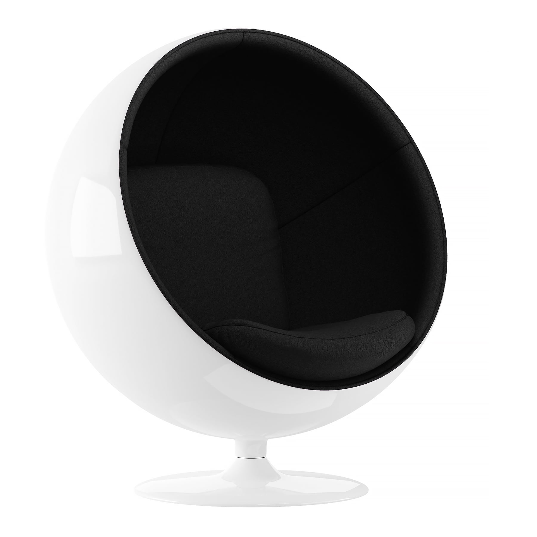 Modholic Globe Chair, Black - Walmart.com
