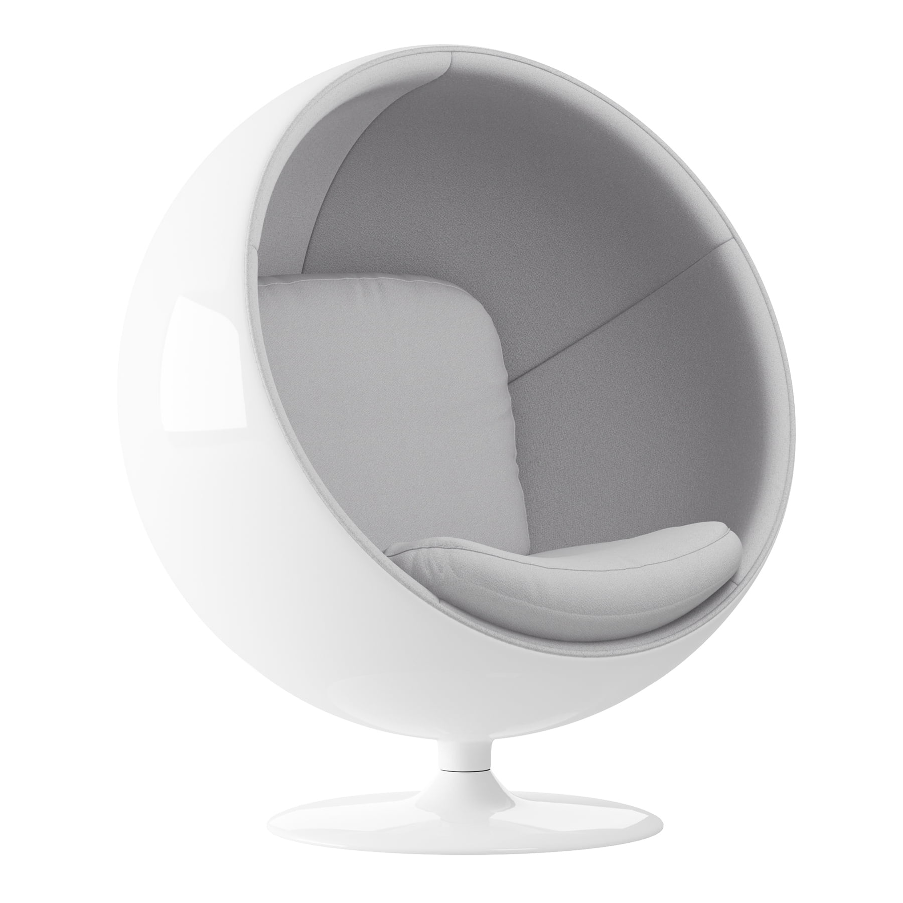 Modholic Globe Chair, Gray - Walmart.com
