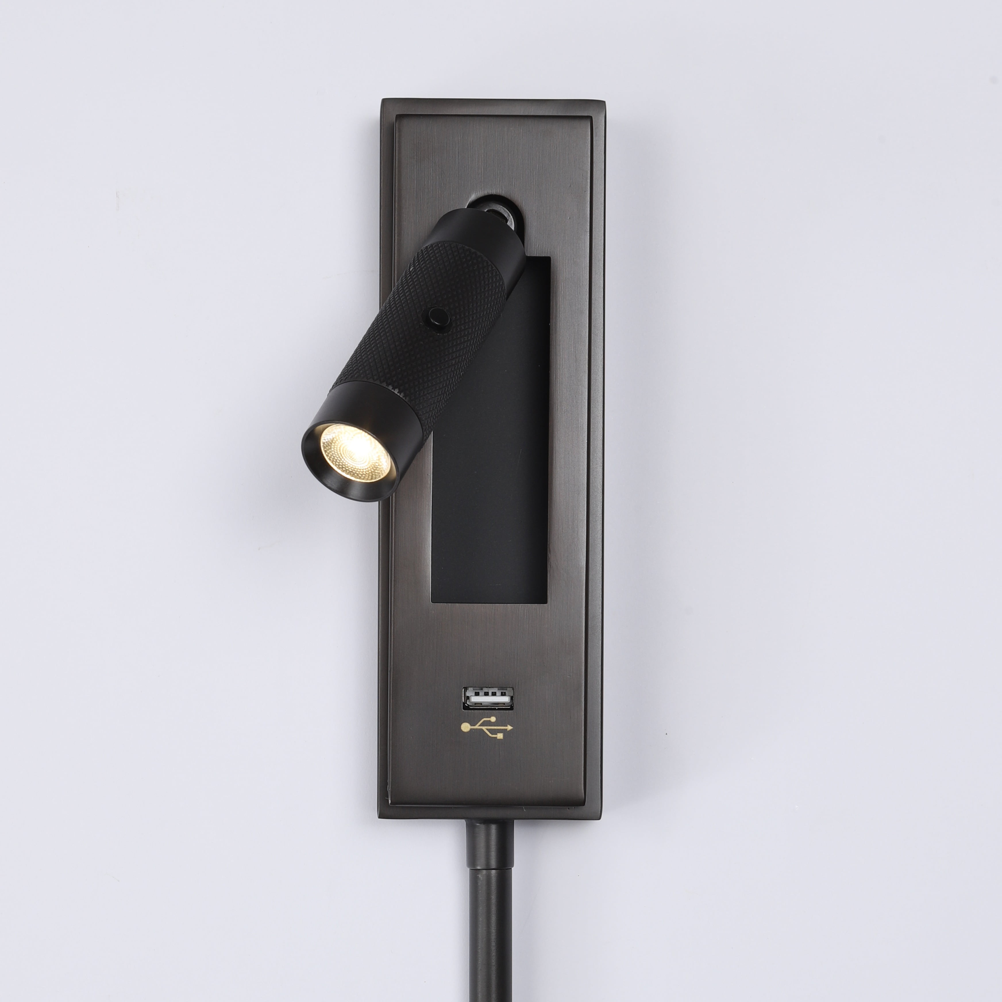 Modholic Lance Adjustable Reading Light, Black - Walmart.com