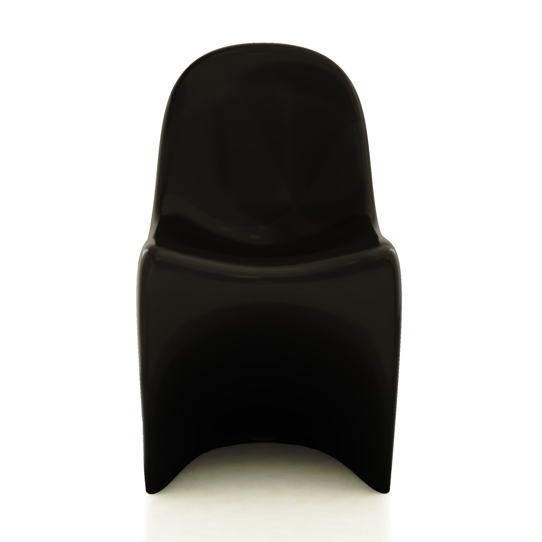 Modholic Wave Chair, Black - Walmart.com