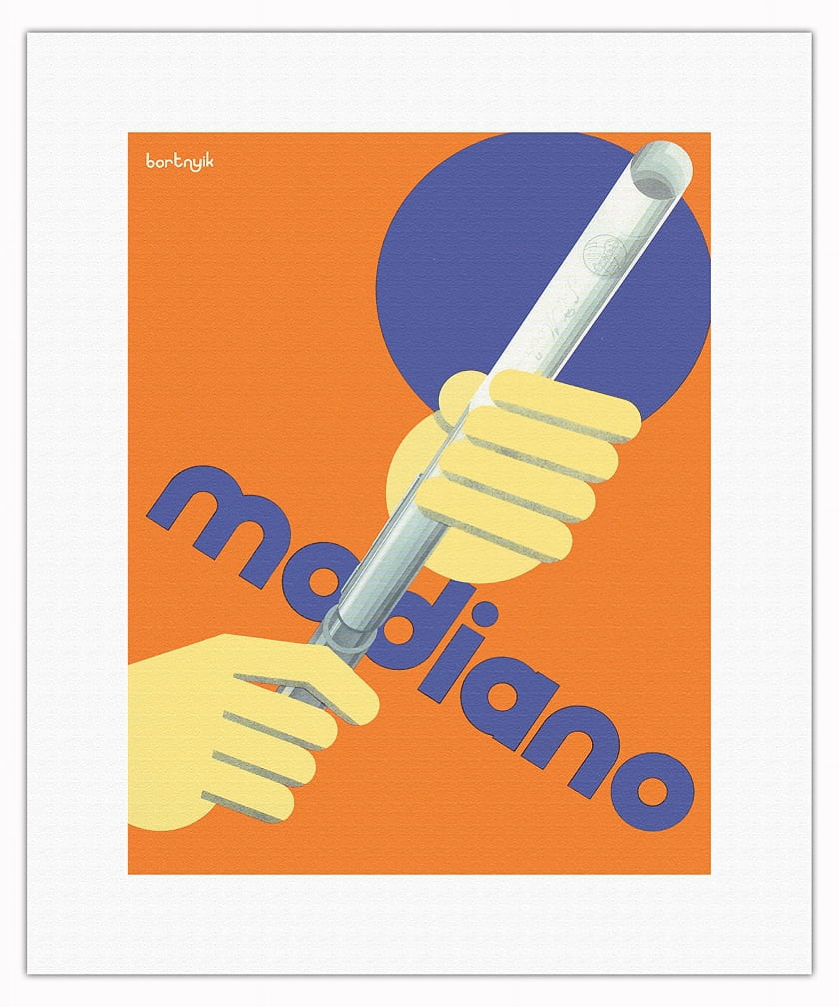 Modiano Cigarette Papers - Vintage Advertising Poster by Sándor ...