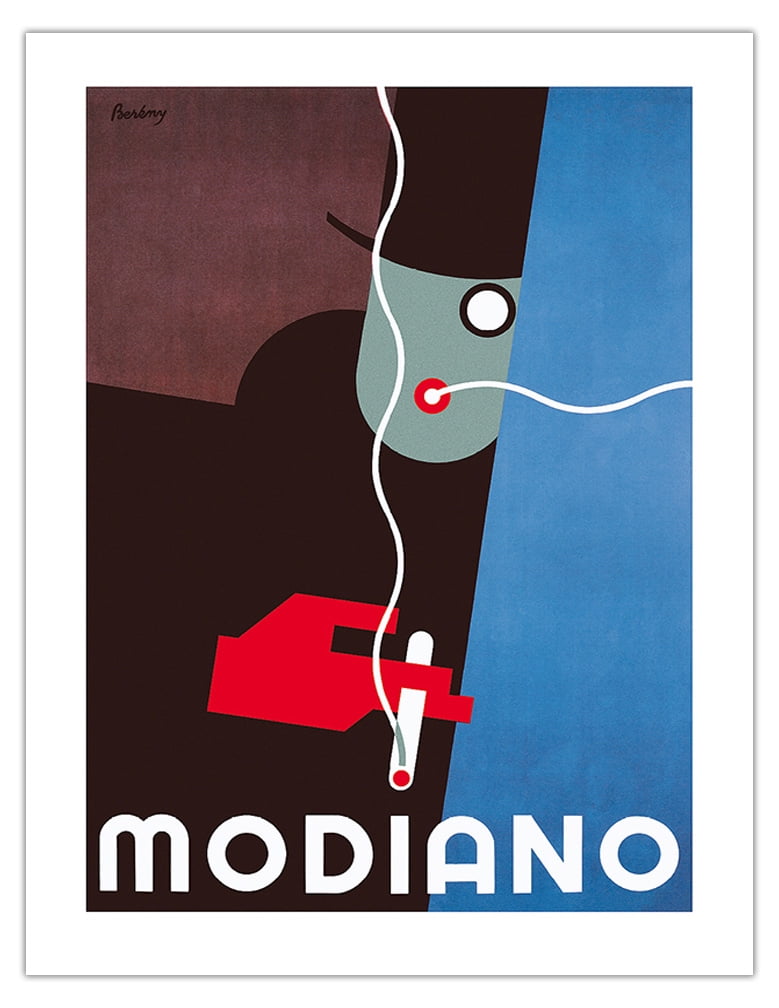 Modiano - Italian Cigarette Rolling Papers - Vintage Advertising Poster ...