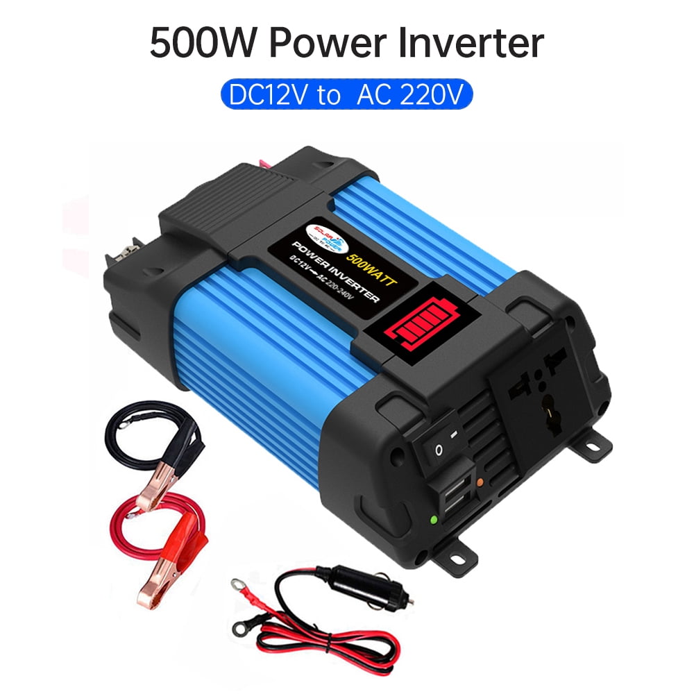 Modified Inverter, Inverter Dual Usb 8 Converter With Dual 8 Safety ...