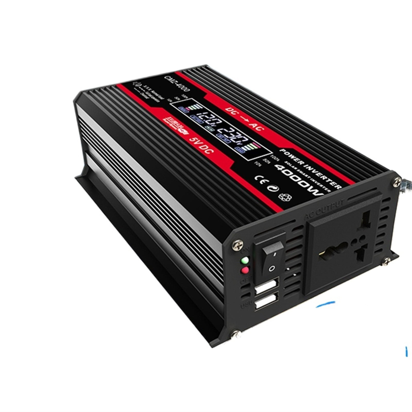 Modified Sine Wave Inverter 300W Power DC 12V to AC Voltage 50/60Hz ...