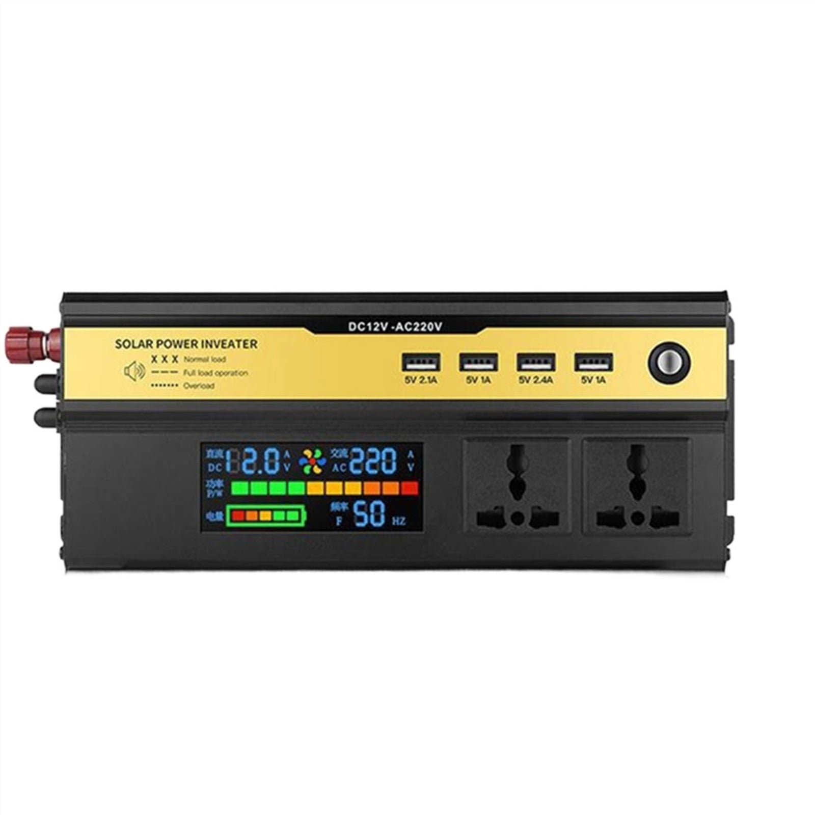 Modified Sine Wave Power Inverter Peak 6000W Power Inverter DC 12V To ...