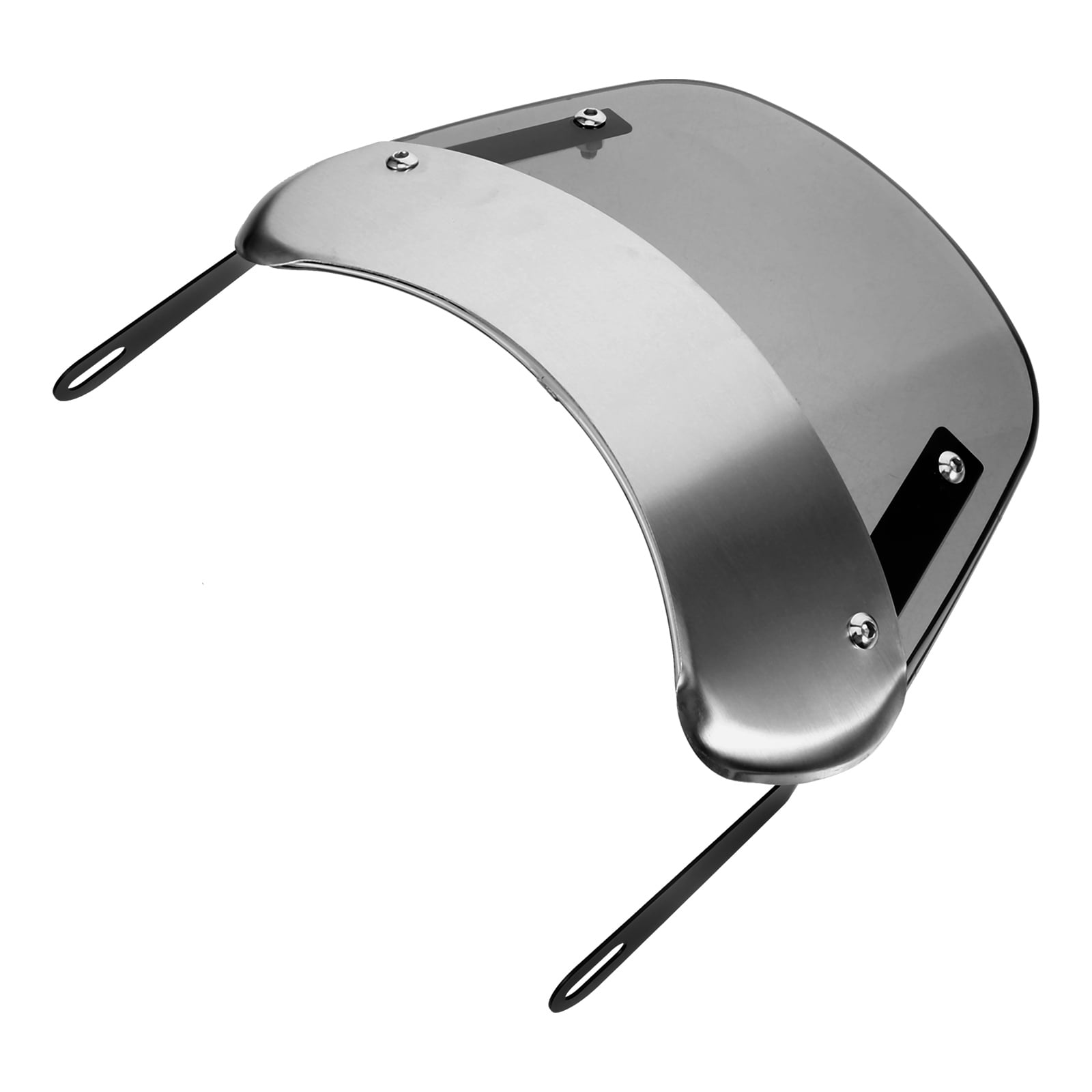 Phenofice Motorcycle Windscreen Grey Plastic Iron Easy Installation ...