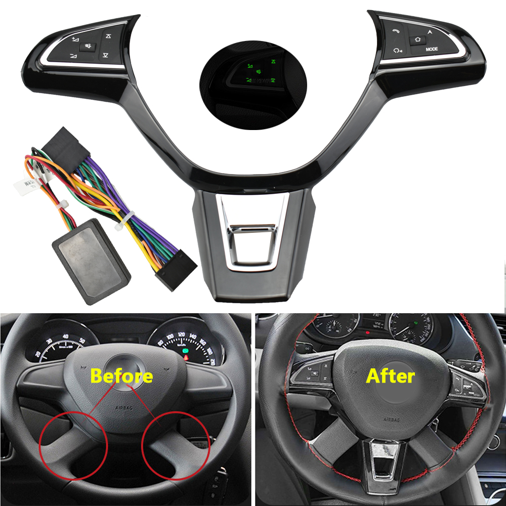 Modified multifunction steering wheel control button volume button ...