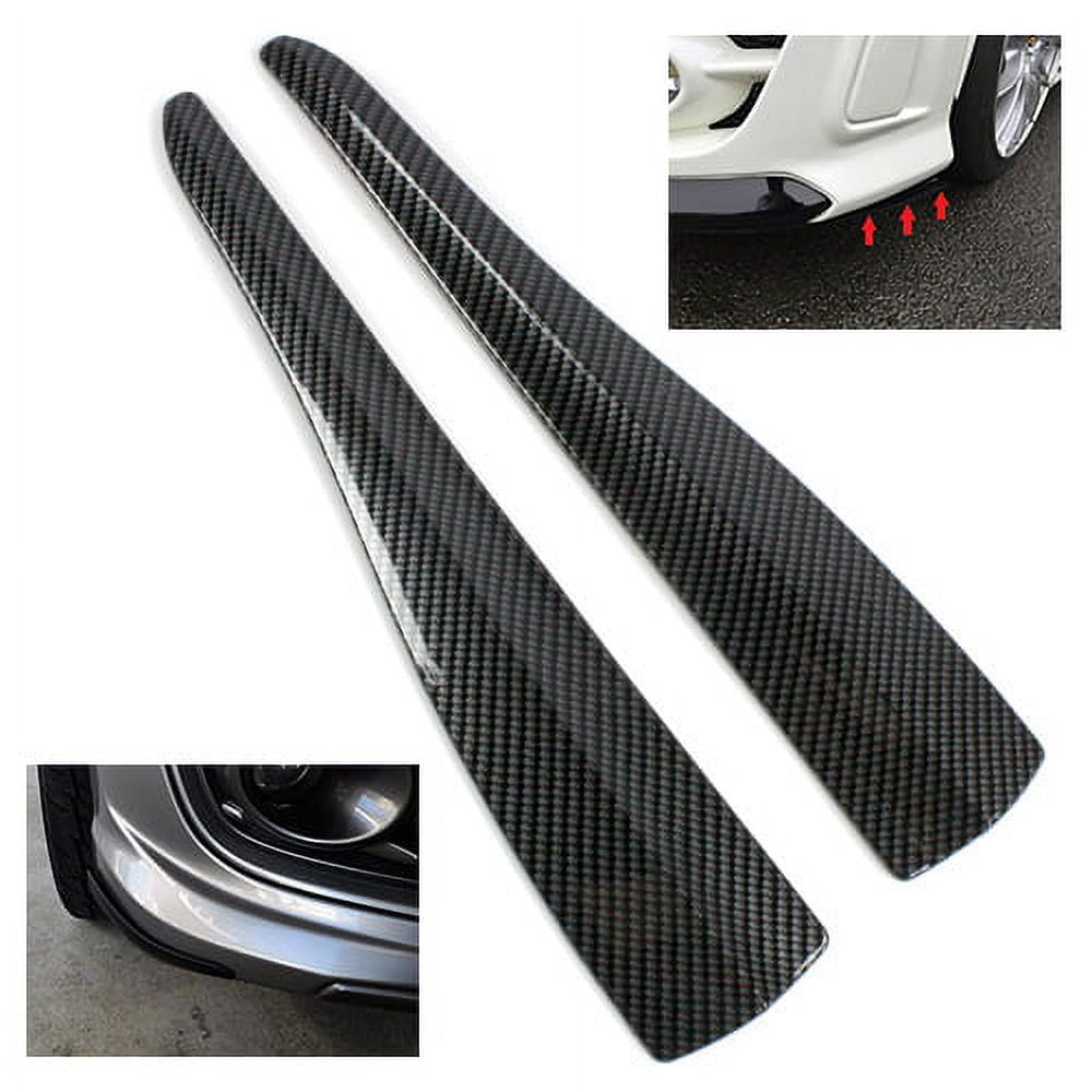 ModifyStreet® 363x64.8mm Weave Carbon Fiber Look Bumper/Side Skirt/Body ...