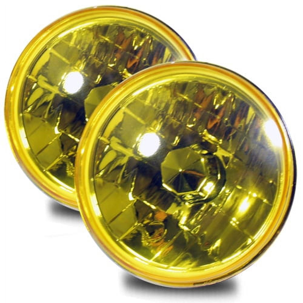 ModifyStreet H6014/H6015/H6017/H6052/H6024 7" Round Semi-Sealed Beam ...