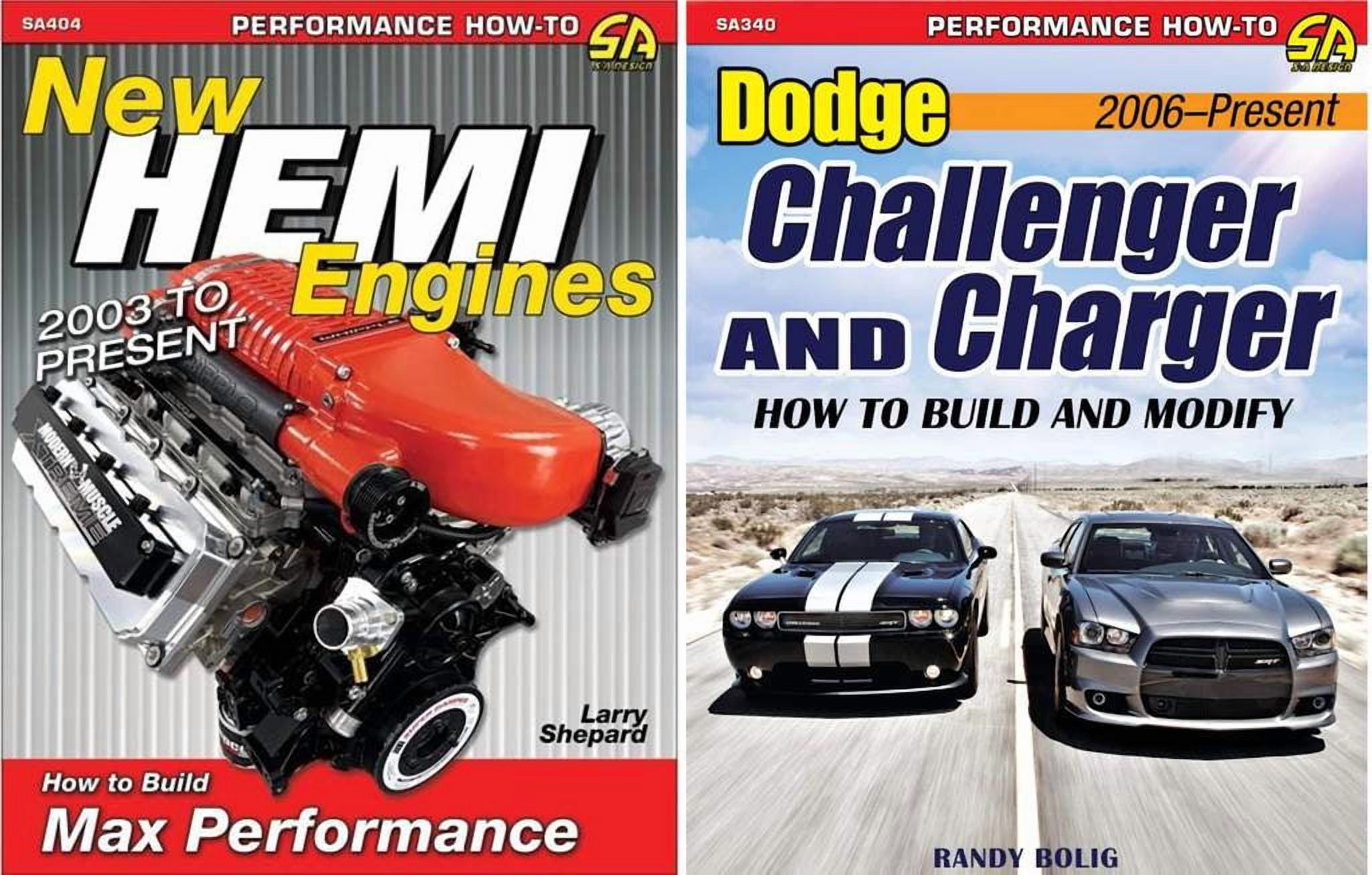 Modifying The Dodge Challenger And Charger & New Hemi Engines Box Set ...