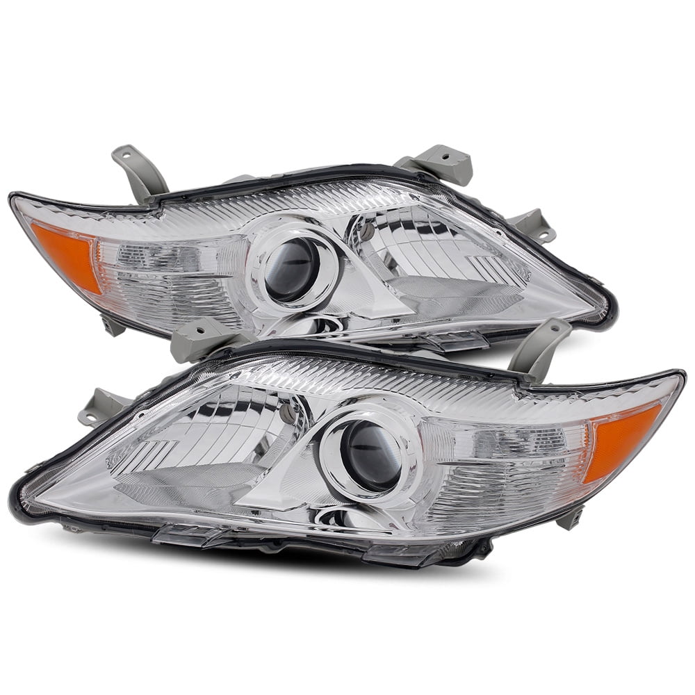 Modifystreet For 10-11 Toyota Camry Chrome Projector Headlights Left ...