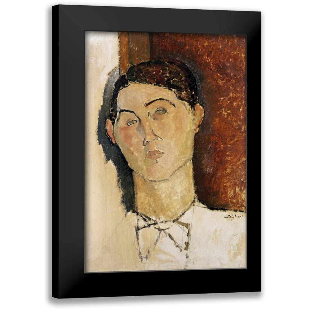 Modigliani, Amedeo 11x14 Black Modern Framed Museum Art Print Titled ...
