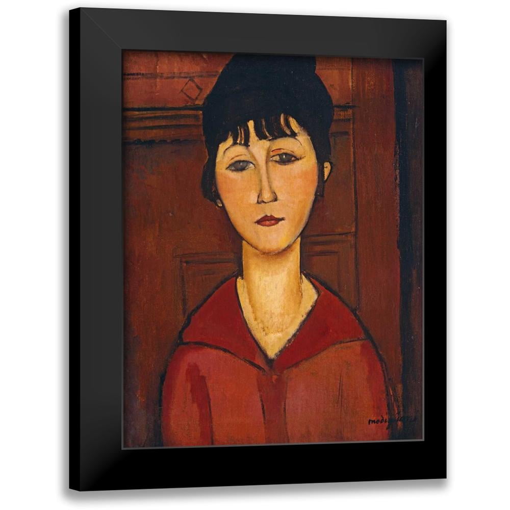 Modigliani, Amedeo 15x18 Black Modern Framed Museum Art Print Titled ...