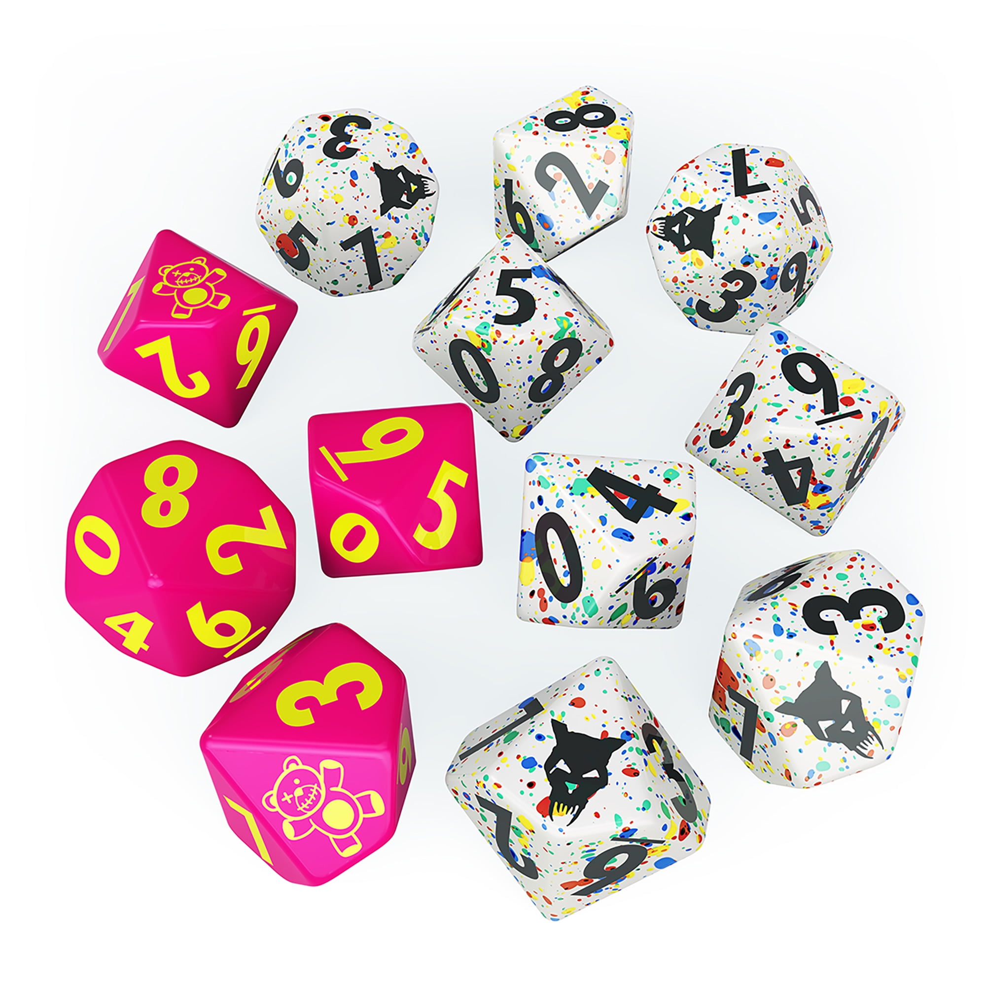 Modiphius Entertainment: Fallout Factions: Dice Sets - The Pack - 12 ...