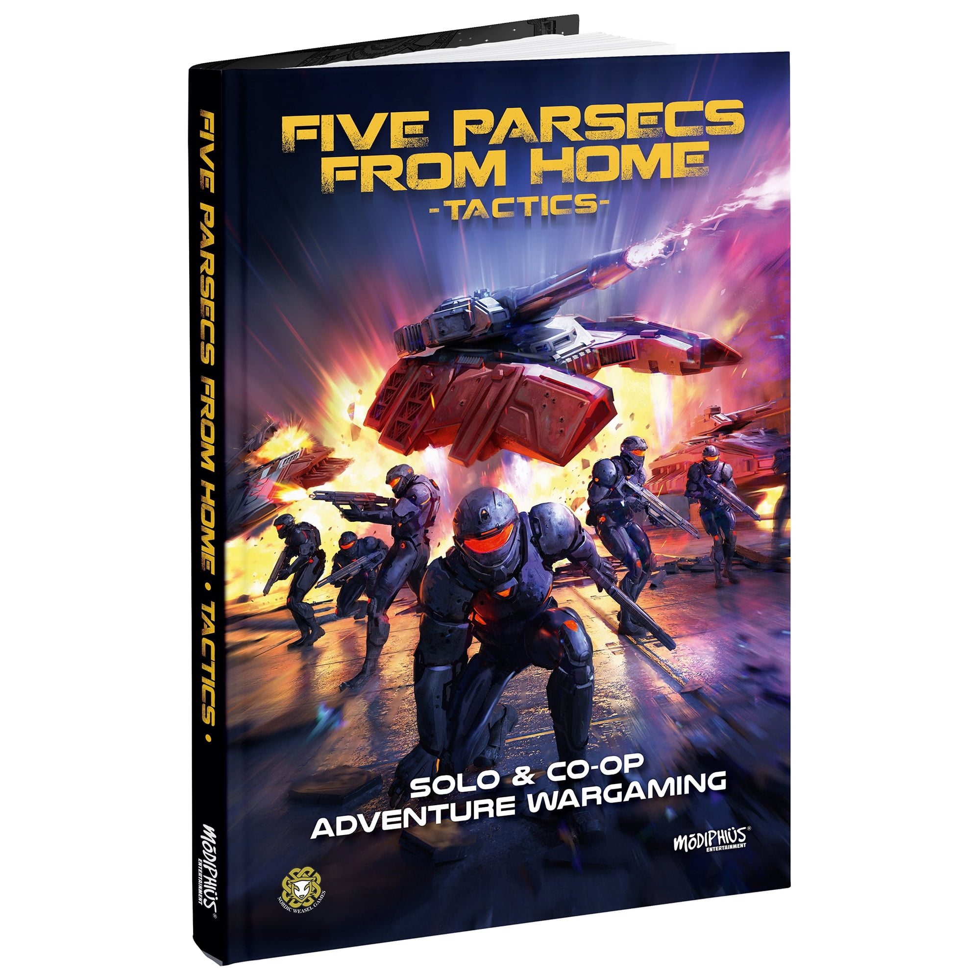 Modiphius Entertainment: Five Parsecs From Home: Tactics - Hardcover ...