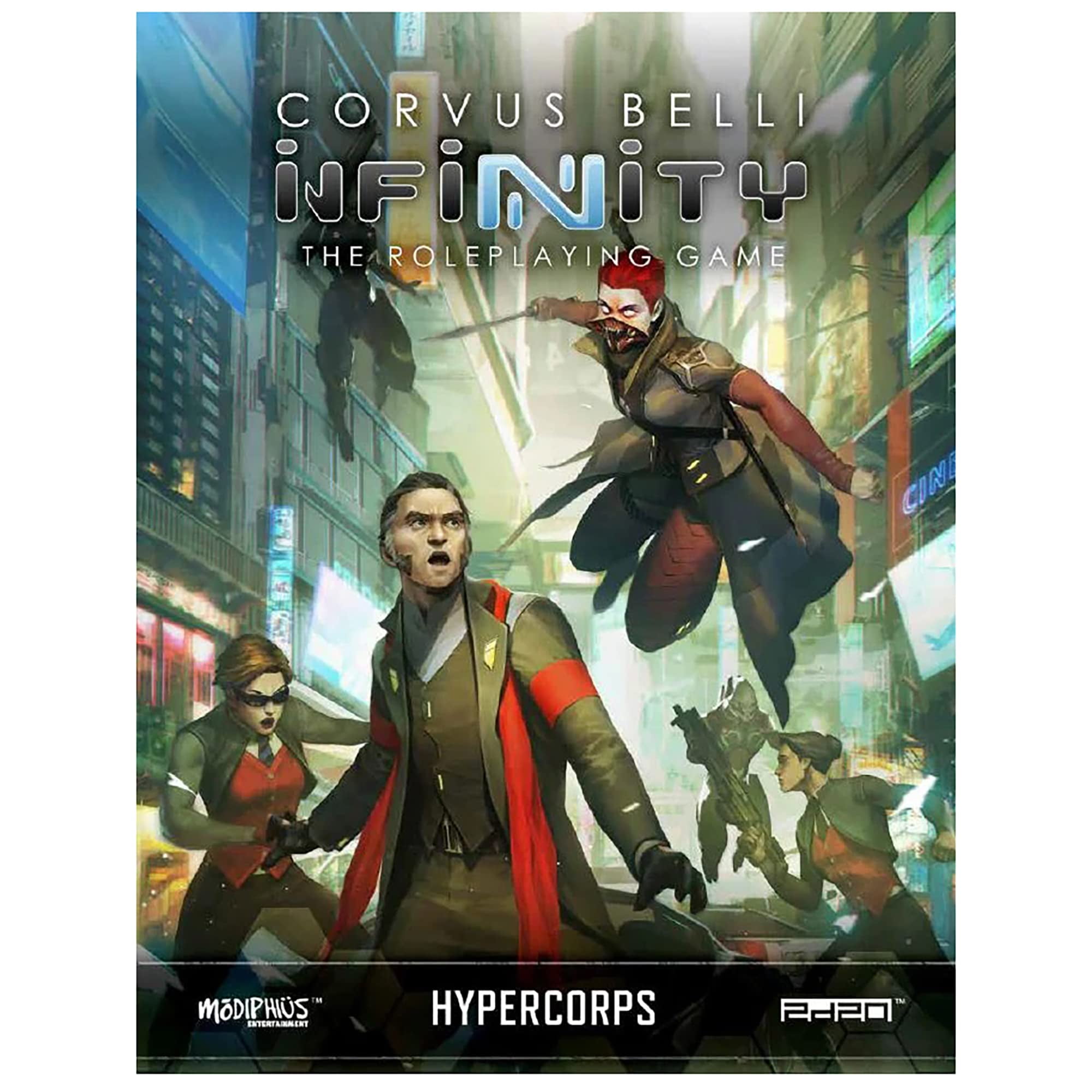 Modiphius Entertainment Infinity: Hypercorps - RPG Book, Roleplaying ...