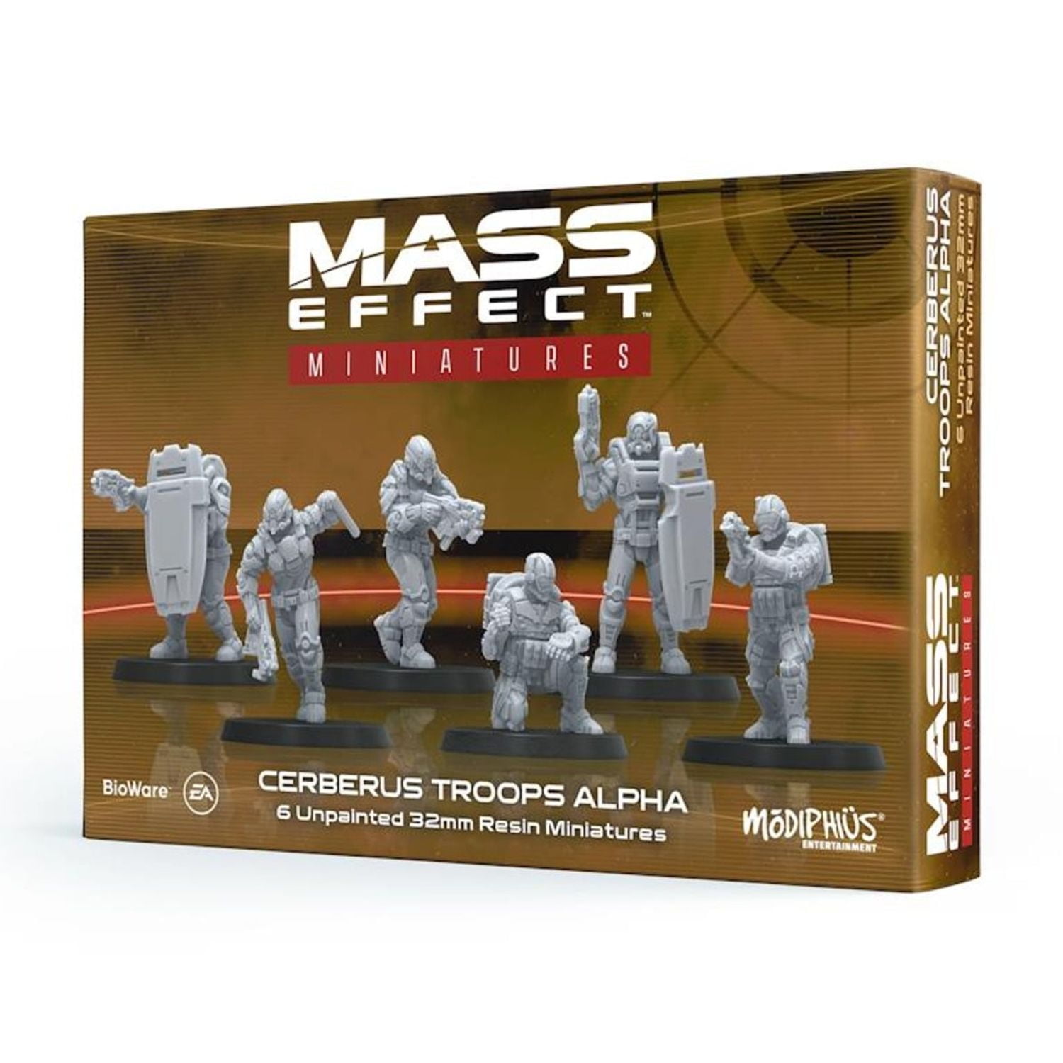 Modiphius Entertainment Mass Effect Miniatures - Cerberus Forces Alpha ...