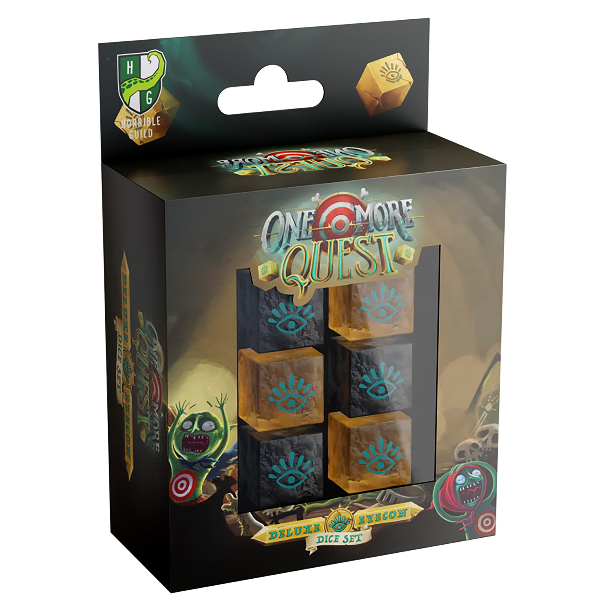Modiphius Entertainment: One More Quest: Deluxe Eyecon Dice Set - 6 ...