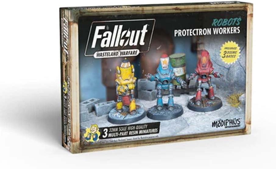 Modiphius Fallout - Wasteland Warfare - Robots Protectron, Multi ...