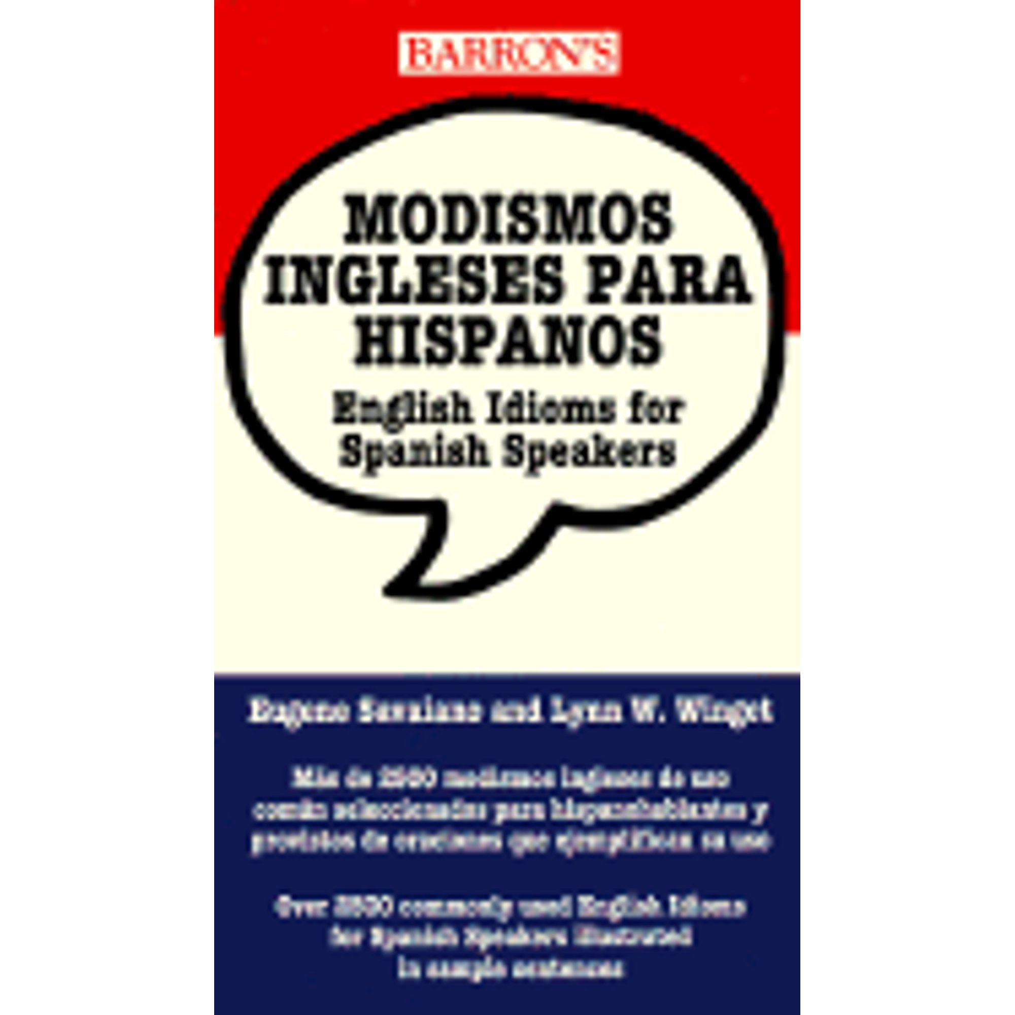 Pre-Owned Modismos ingleses para hispanos / English Idioms for Spanish ...