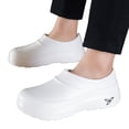 Modisza Women's Men's Clogs Slip on Work Shoes Water Proof Rubber Shoe ...