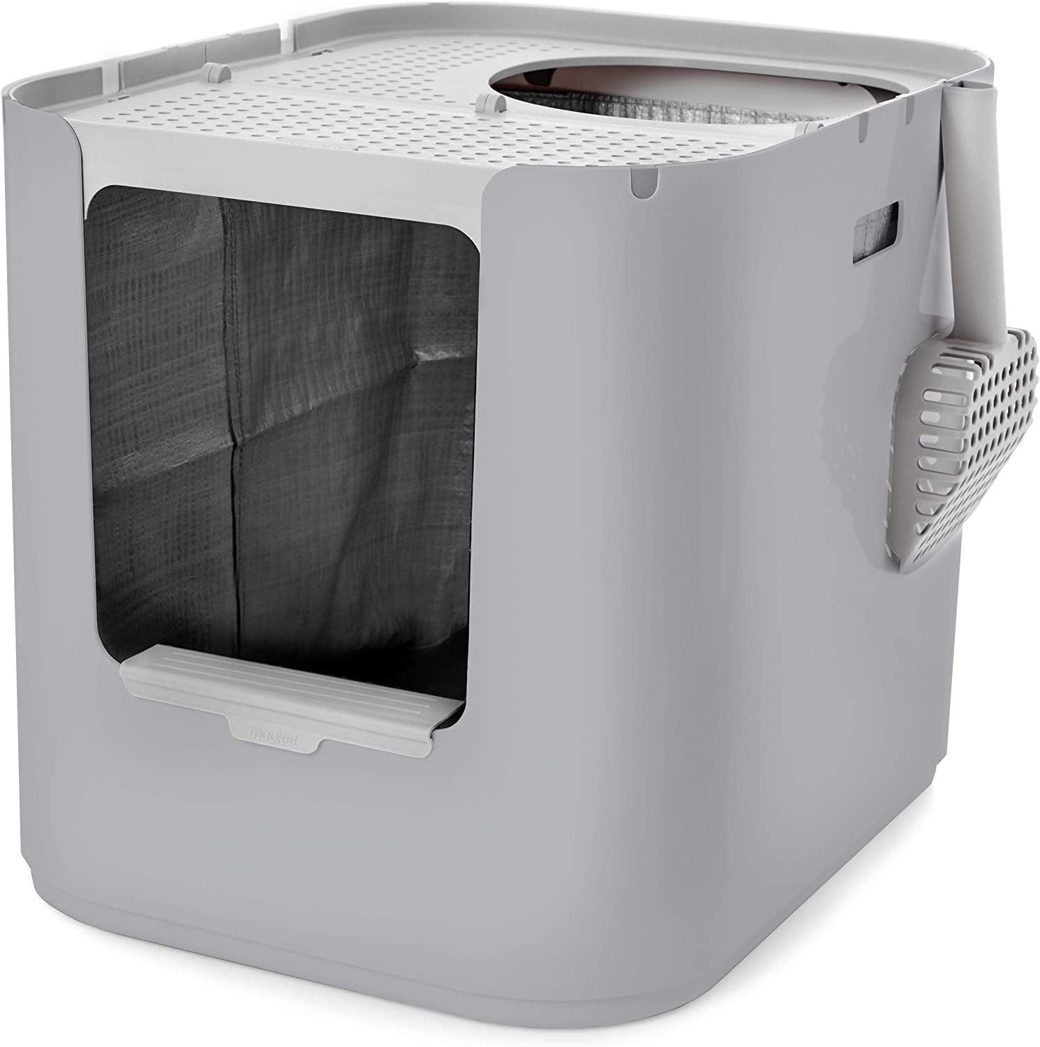 Modkat® XL Litter Box, Top or Front-Entry Configurable, Full Height ...