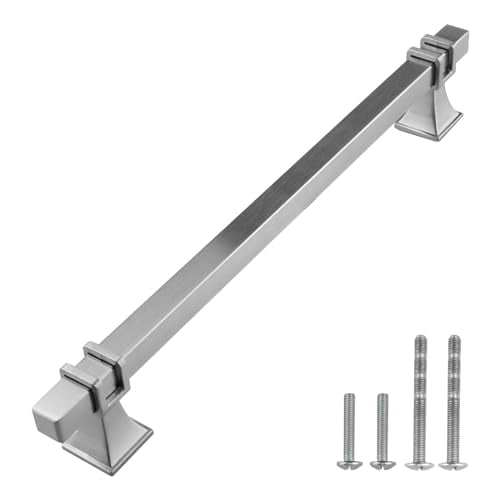 Modket Euro Bar Square Cabinet Handle 304 Stainless Steel — 7-1/2 ...