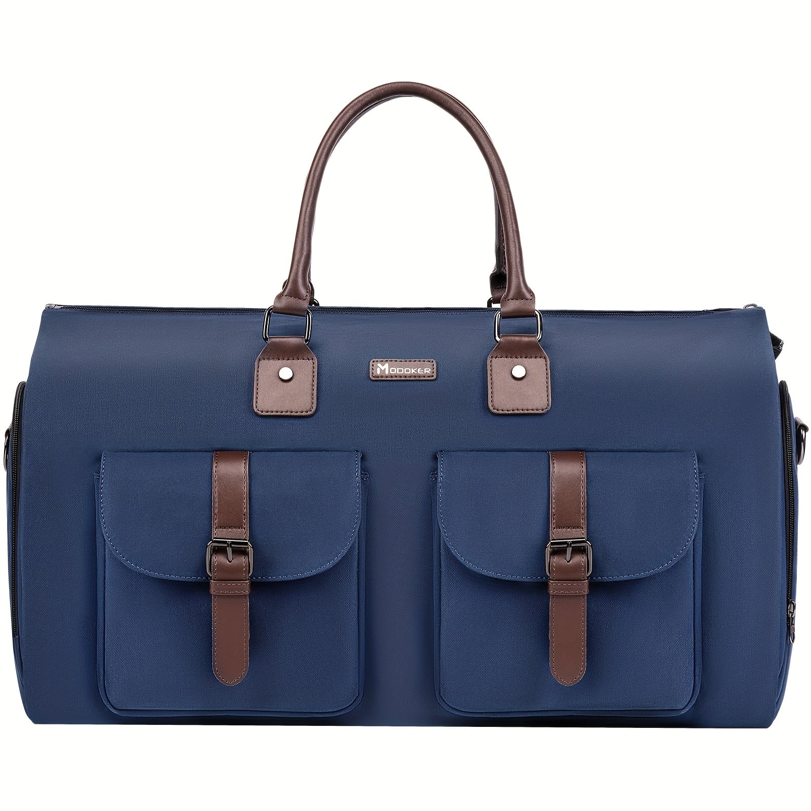 Modoker Convertible Weekender Garment Bag Carry On Canvas Duffle Bag Overnight Travel Luggage ...