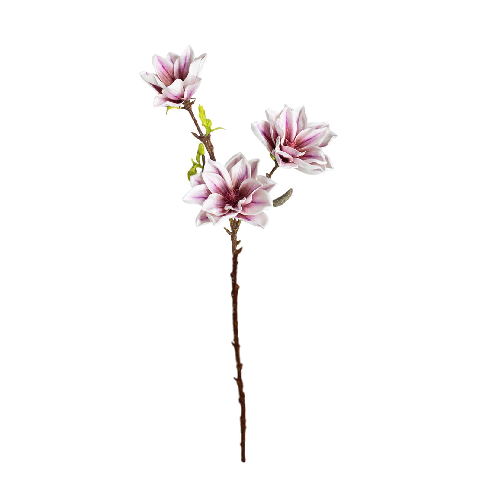 Modora Artificial Flowers with Stems Artificial Peach 3 Large Heads ...