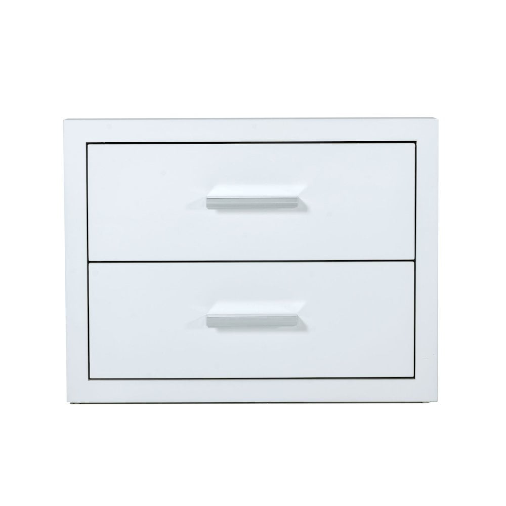 Modrest Adan - Modern White Nightstand - Walmart.com