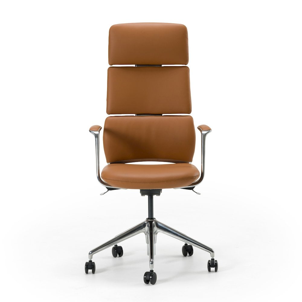 Modrest Clyne - Modern Camel Vegan Leather Executive Office Chair ...