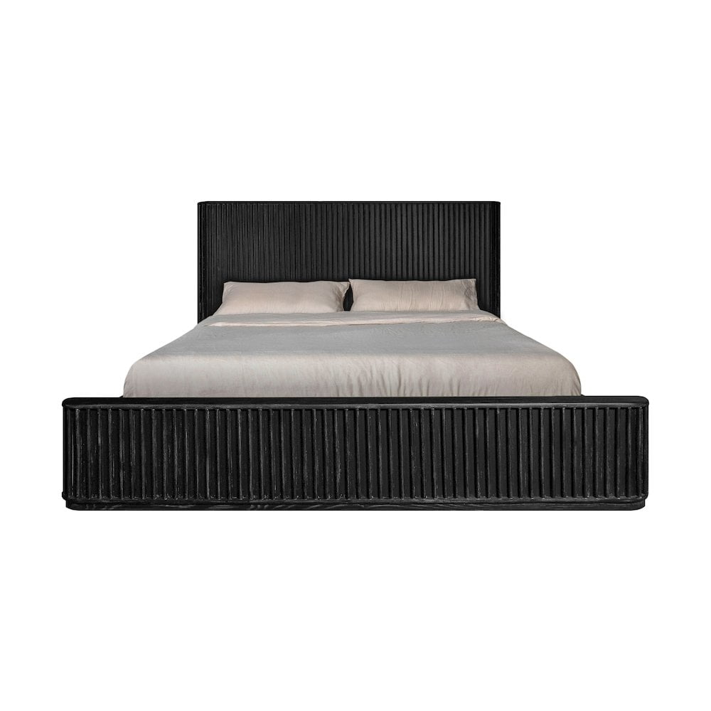 Modrest Fields - Eastern King Modern Black Bed - Walmart.com