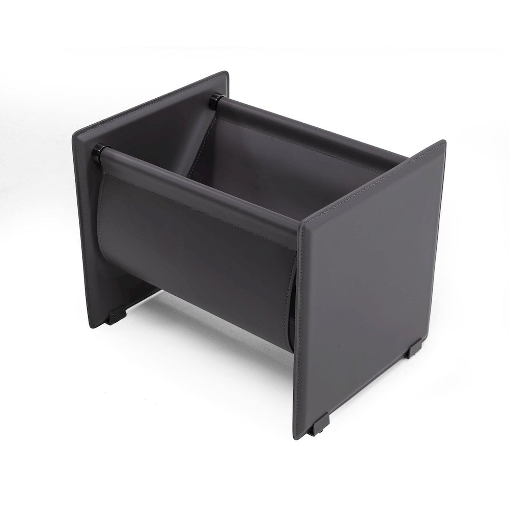 Modrest Uriah - Modern Grey Magazine Rack - Walmart.com