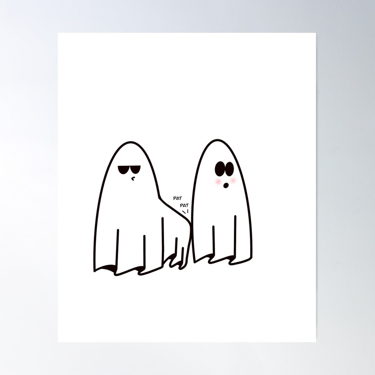 Modroom 2Nd Base Ghost Poster, Modern Decor, 12x18 UNFRAMED - Walmart.com
