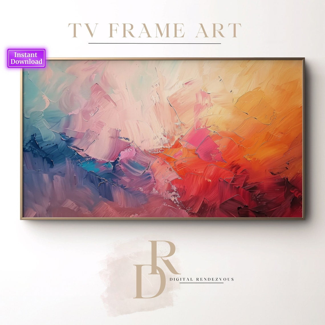 Modroom Abstract Seasonal Autumn Decor Pastel Colored Screensaver Warm ...