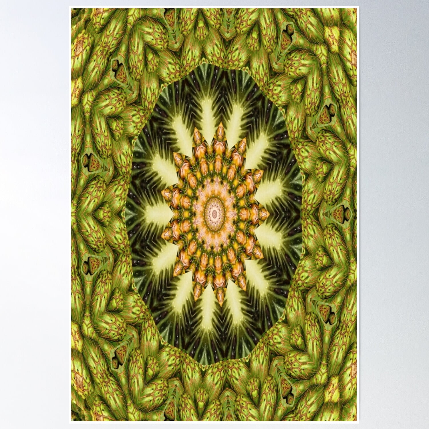 Modroom Abstract Tropical Fruit Cocktail Mandala - From Aruba - Aruba ...