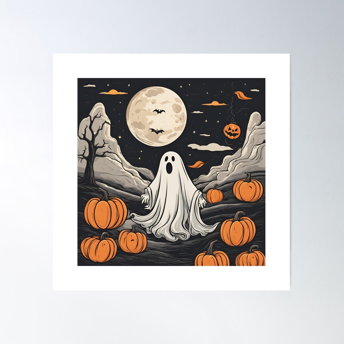 Modroom Adorable Little White Ghost: Spooky-Cute Designs For Every ...