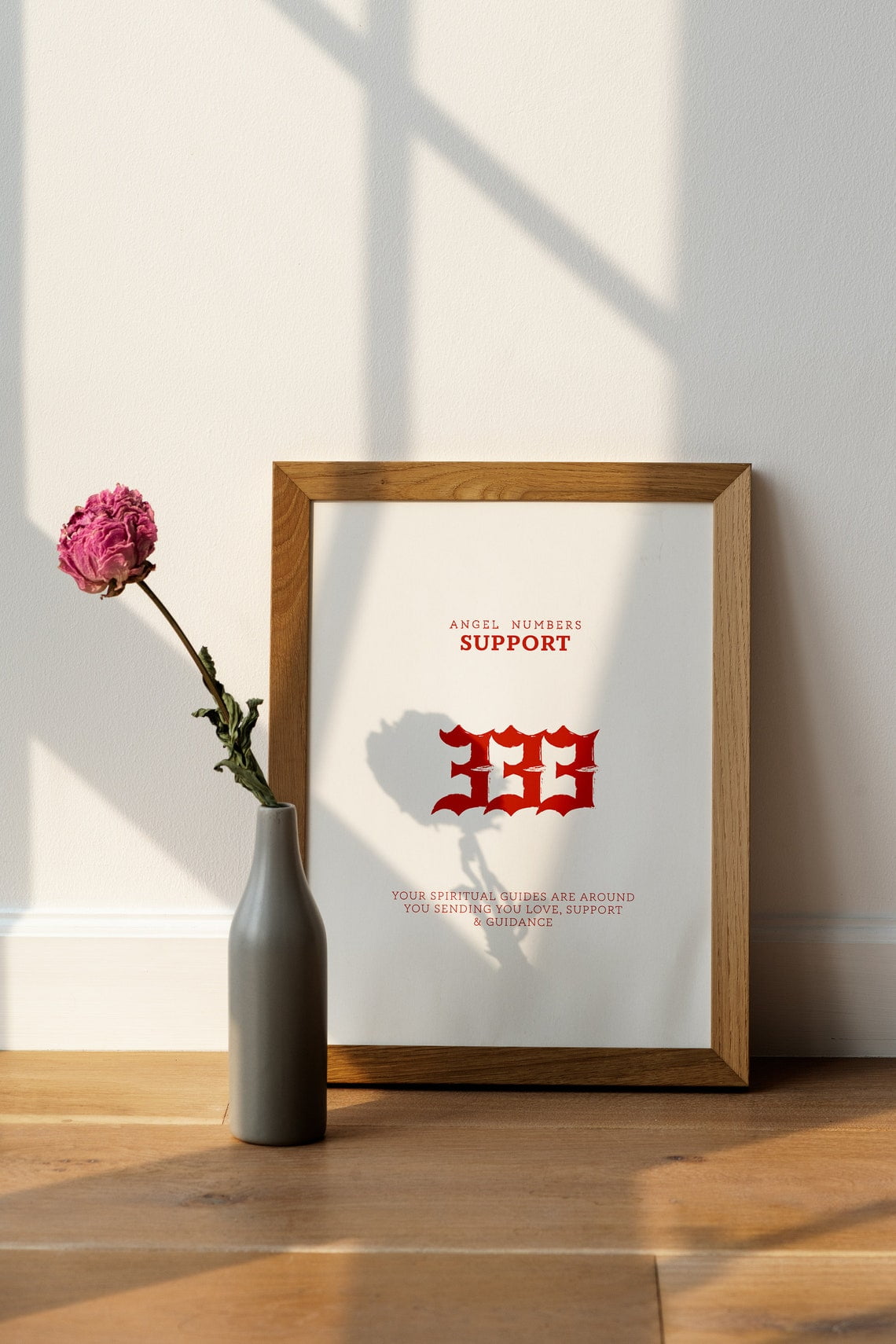 Modroom Angels And Angel Numbers Wall Art "Angels All Around" 333 Angel ...