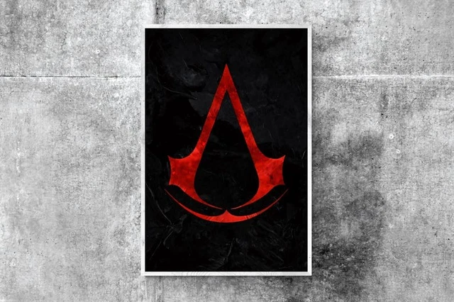 Modroom Assassinâ€™S Creed Wall Decor Printable Art Gift For Gamers ...