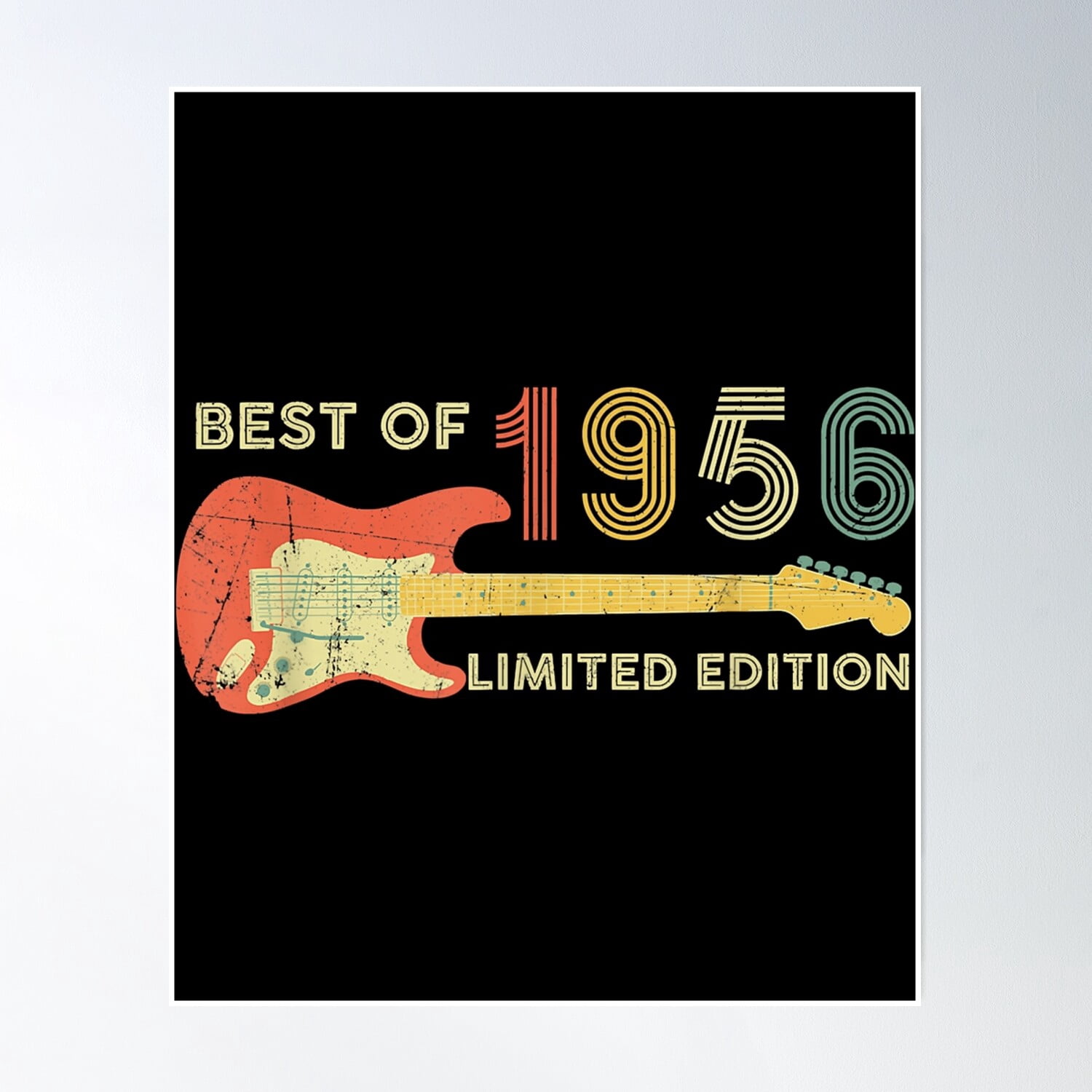 Modroom Best Of 1956 Limited Edition, Guitar Lovers 66Th Birthday ...