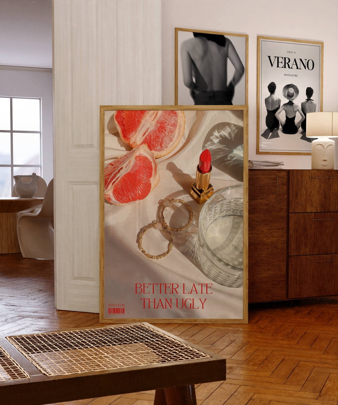 Modroom Better Late Than Ugly Magazine Poster, Magazine Cover Print ...