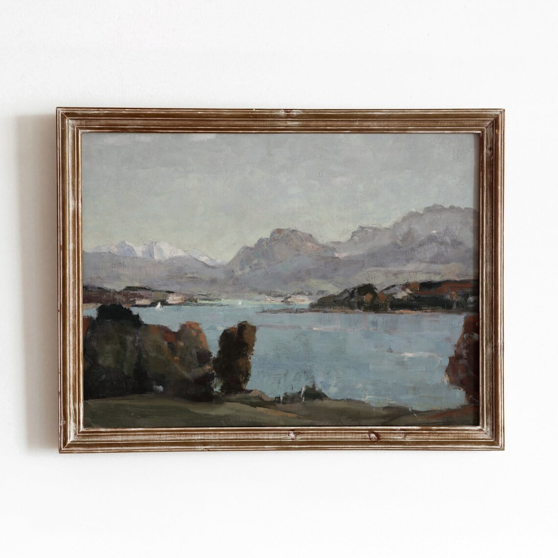 Modroom Blue Bay | Vintage German | Coastal Landscape | European ...