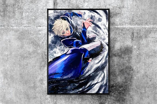 Modroom Blue Lock Nagi Anime Print Manga Wall Art Gift For Collectors ...