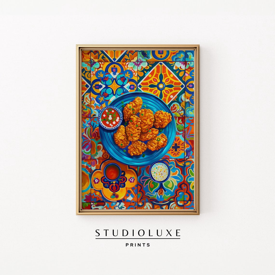 Modroom Chicken Tenders Painting | Trendy Wall Art | Western Prints ...
