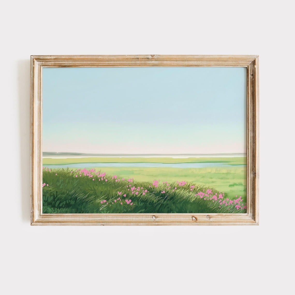 Modroom Coastal Wall Art, Colorful Marsh, Coastal Granddaughter Prints ...