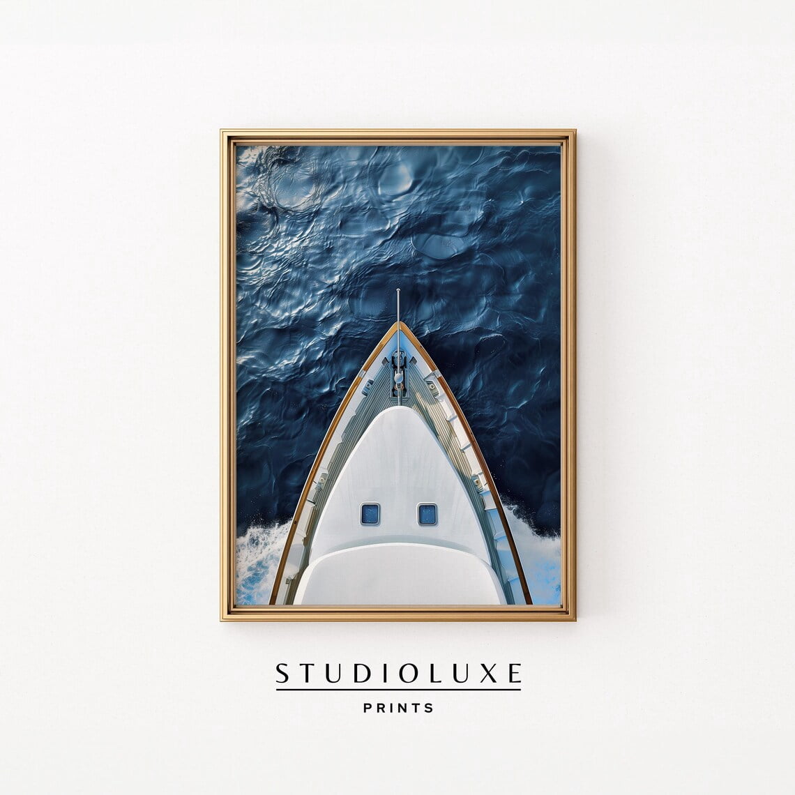 Modroom Coastal Yacht Poster | Photography Print Wall Art | Coastal ...