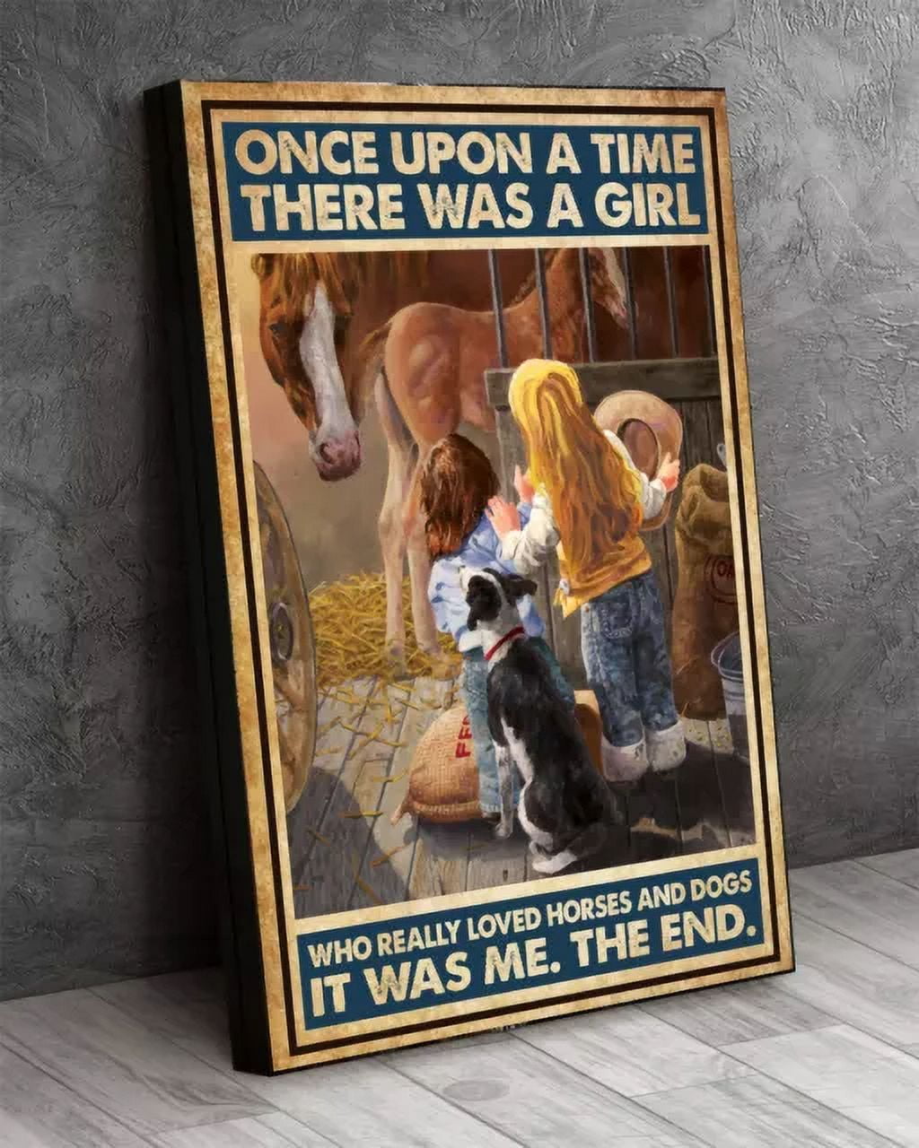 Modroom Cowgirl Once Upon A Time There Was Girl Love Horses And Dogs It ...