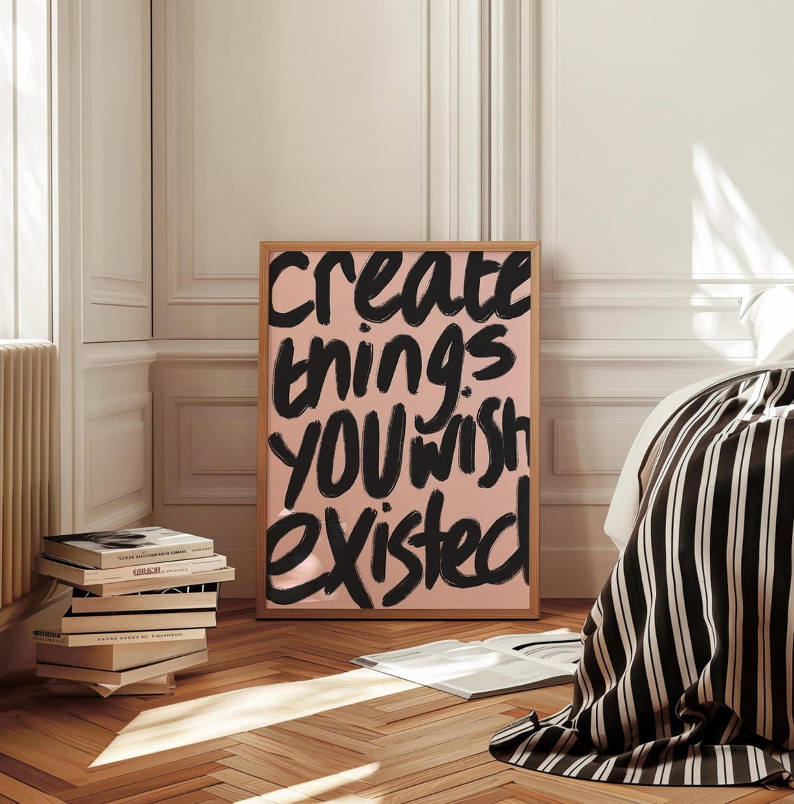 Modroom Create Things You Wish Existed Print Girly Bedroom Poster ...